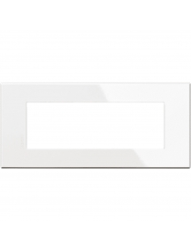 bticino axolute air Placca 6 posti bticino bianca bticino hw4806hd ...