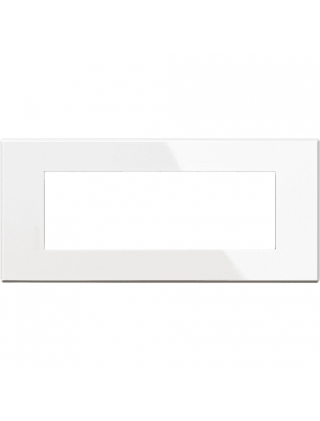 bticino axolute air Placca 6 posti bticino bianca bticino hw4806hd ...