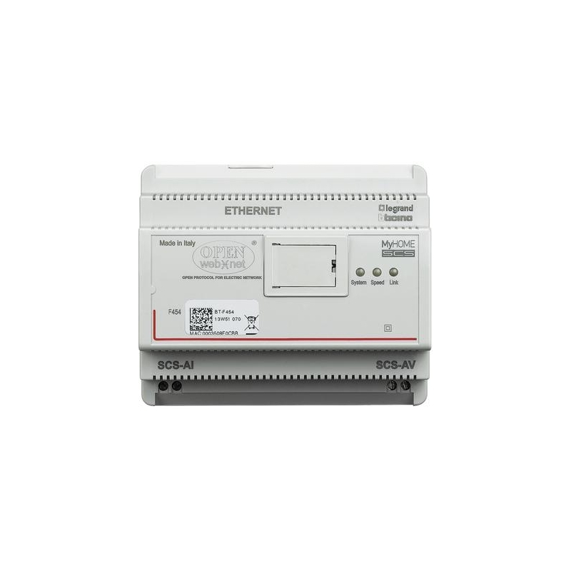 bticino legrand web server audio video per controllo remoto impianto ...