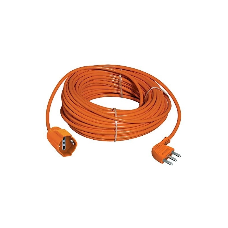 bticino prolunga 2p+t 3x1,5 25metri con spina 2P+T 16a tedesco e ...