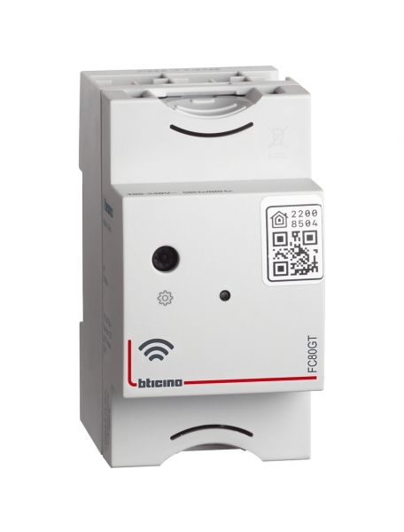 bticino gateway din with netatmo 2,5 din bticino fc80gt - ElettroluceStore