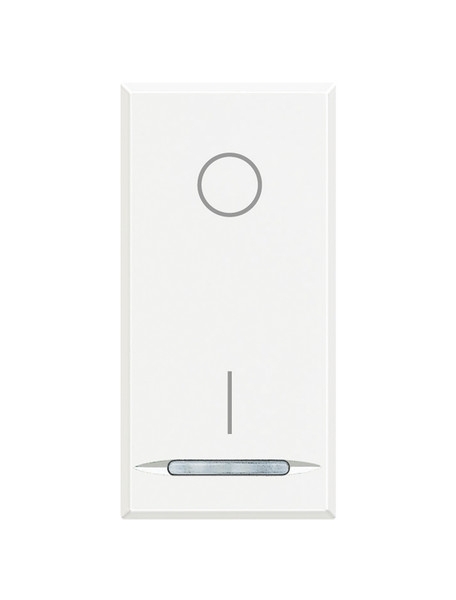 bticino axolute interruttore bipolare 2 poli 16ax bianco incasso frutto ...