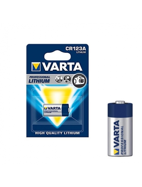 varta cr123a batteria litio 3v VARTA 6205301401 - Elettroluce Store