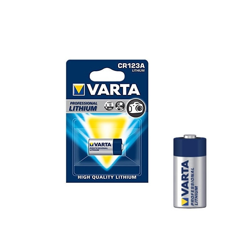 varta cr123a batteria litio 3v VARTA 6205301401 - ElettroluceStore